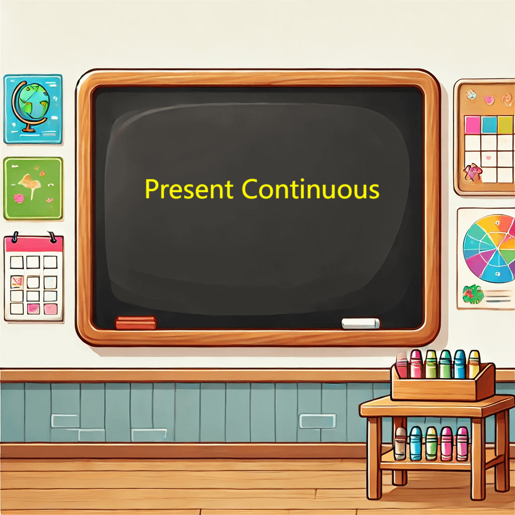 The Present Continuous-an Introduction – Learning English with Tailtiu ...